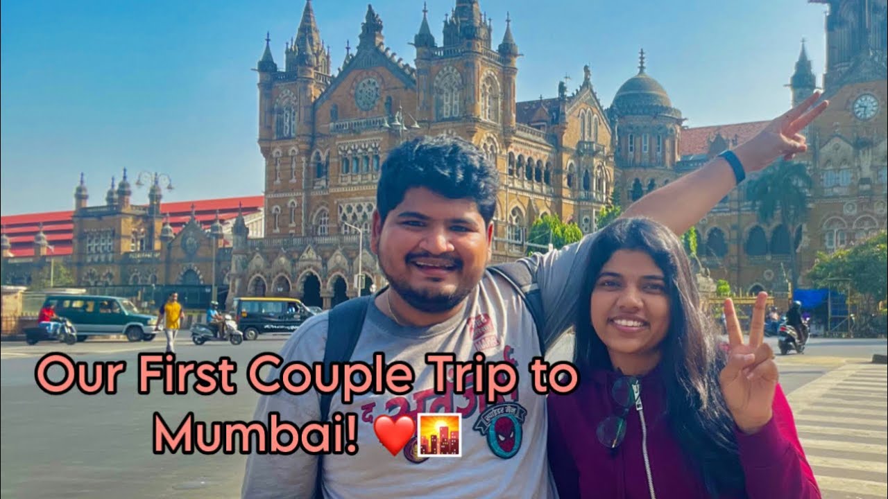 Couple Goals in Mumbai 💕 | Exploring Fort, Colaba & Marine Drive - YouTube