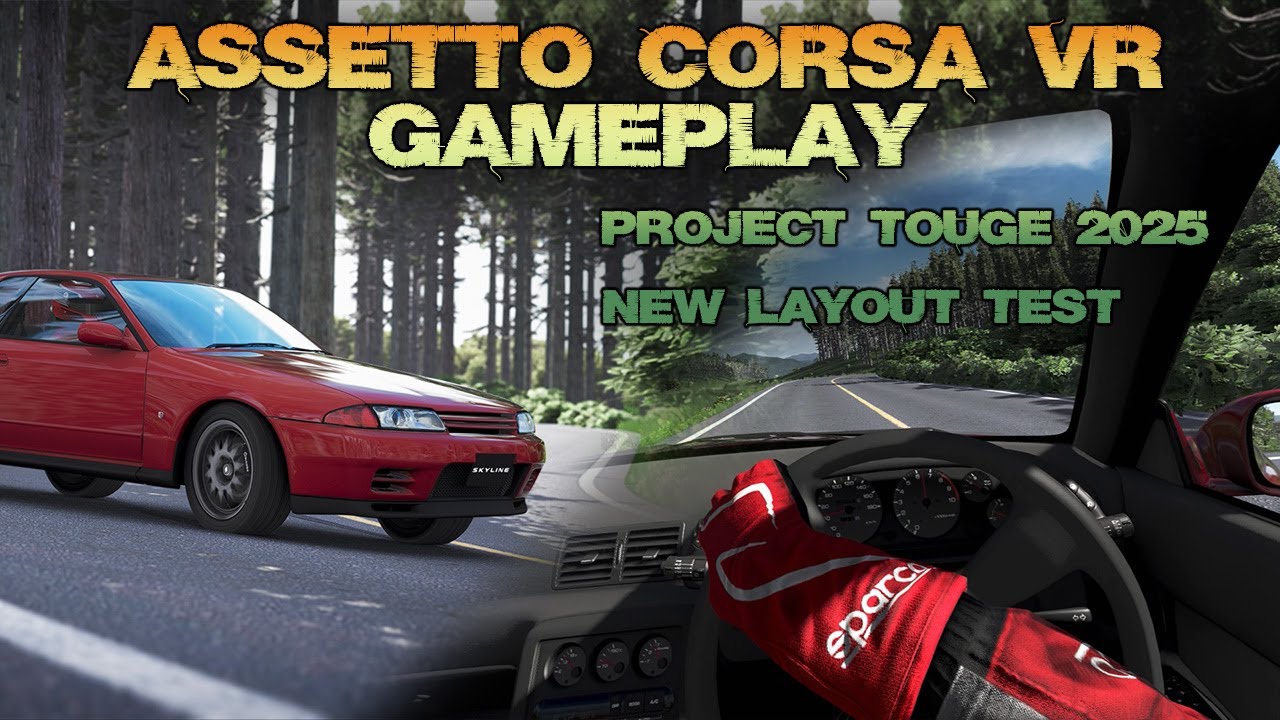New layout test with Nissan Skyline GTR R32 on Project Touge 2025 ...