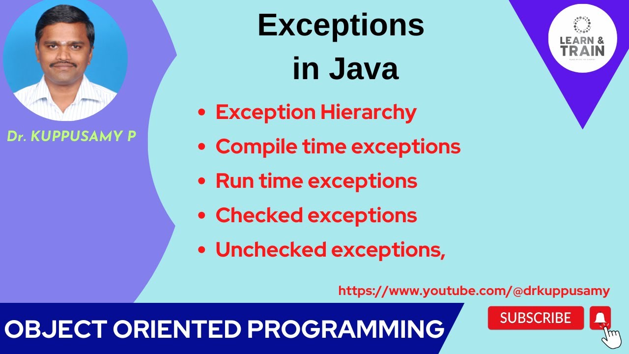 47 Exceptions in Java - YouTube