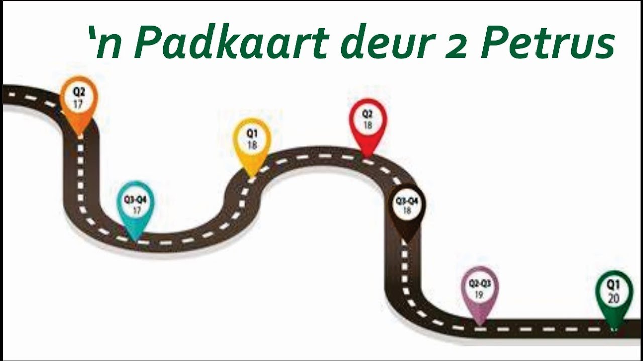 Oordenking 20240610 Padkaart deur 2 Petrus 2 - YouTube