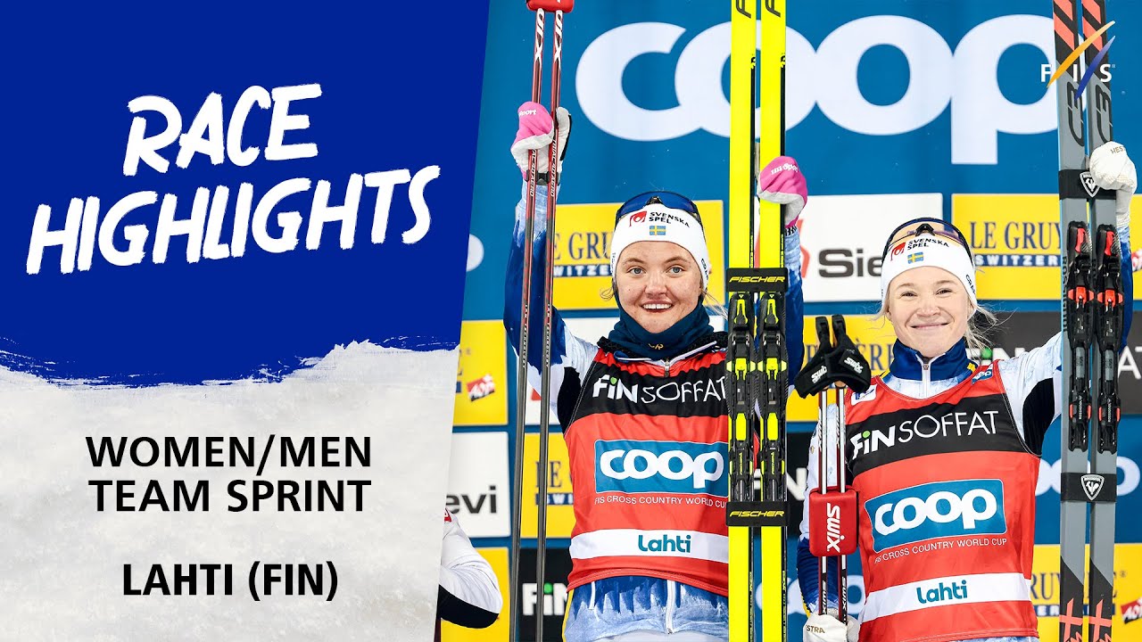 Sweden, Norway take top honours in Team Sprint competitions | FIS Cross ...