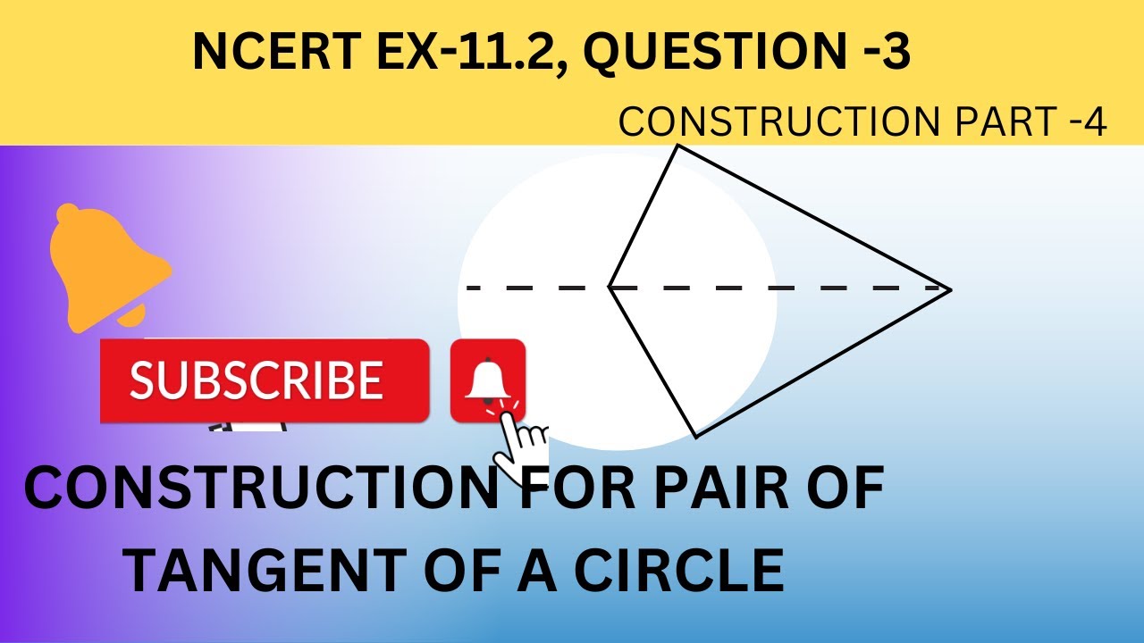 Construction part-6| CBSE Class-10th NCERT| CONSTRUCTION QUES NO-3 ...