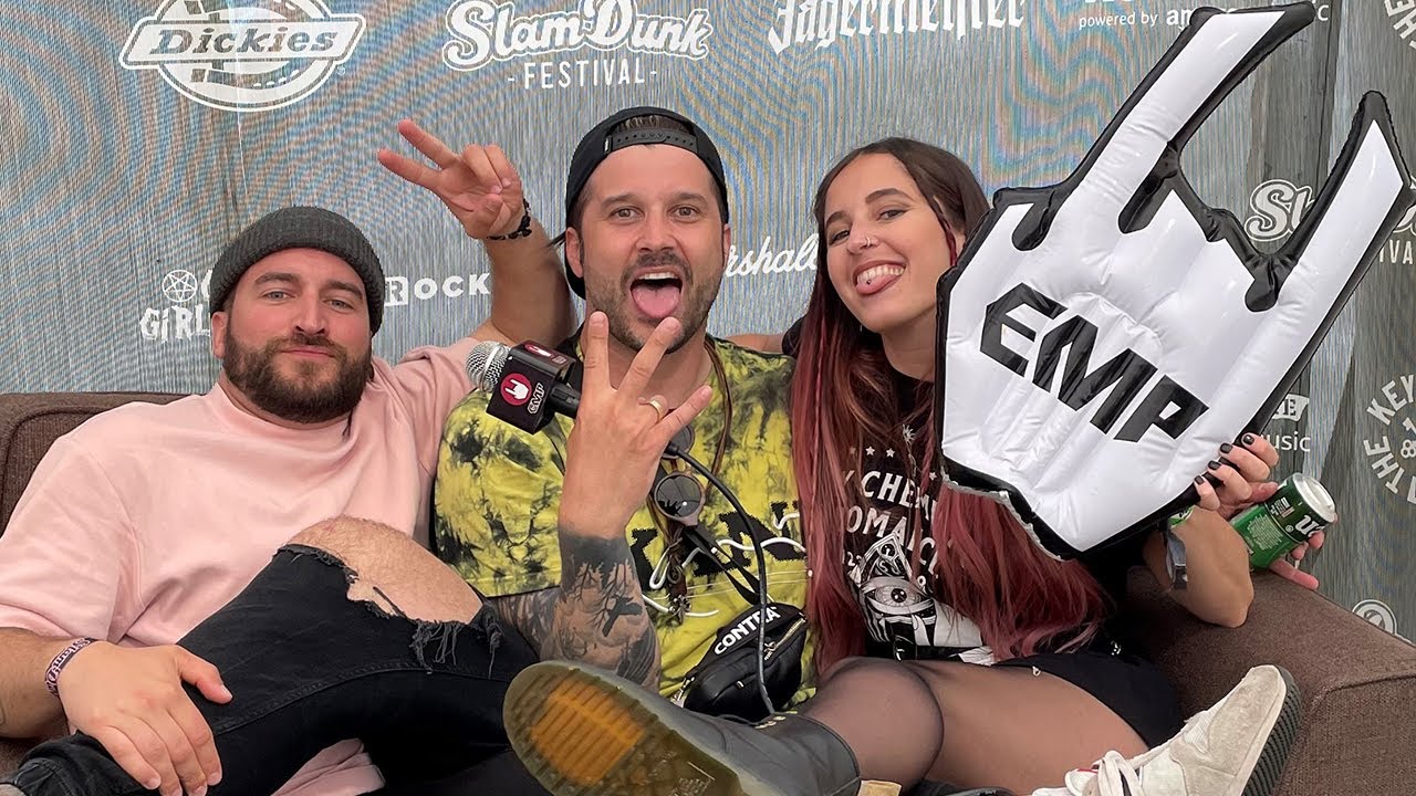 Electric Callboy - Interview with Nico and Kevin @ Slam Dunk Festival ...