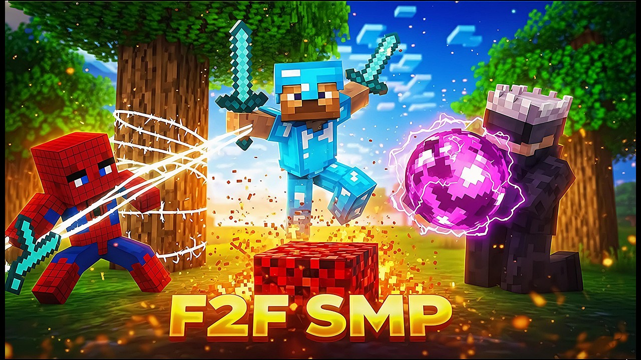 F2F SMP | Day 3 Ultimate Minecraft Multiplayer Survival Live 🔴#short # ...