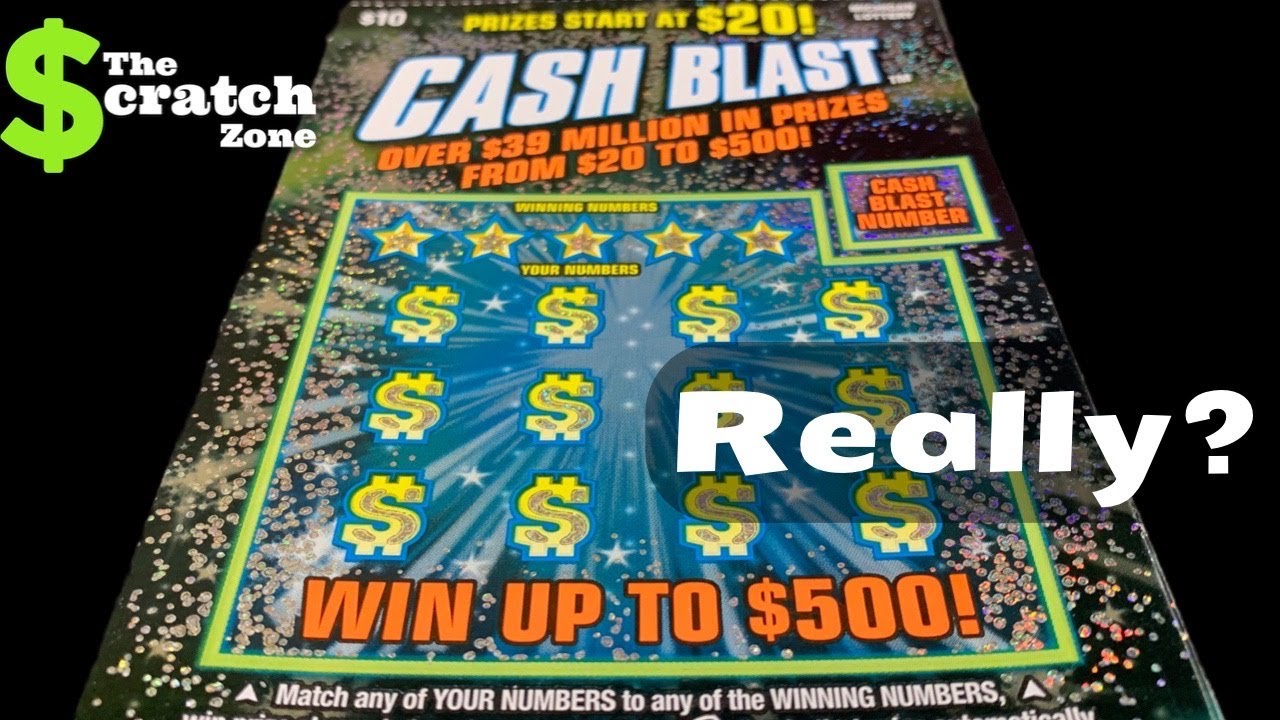 $10 Cash Blast 1 in 7:04 Odds? | So Let's Get $70 Worth - YouTube
