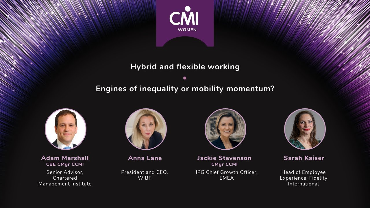 CMI Women Conference 2023 | Hybrid and Flexible Working - YouTube