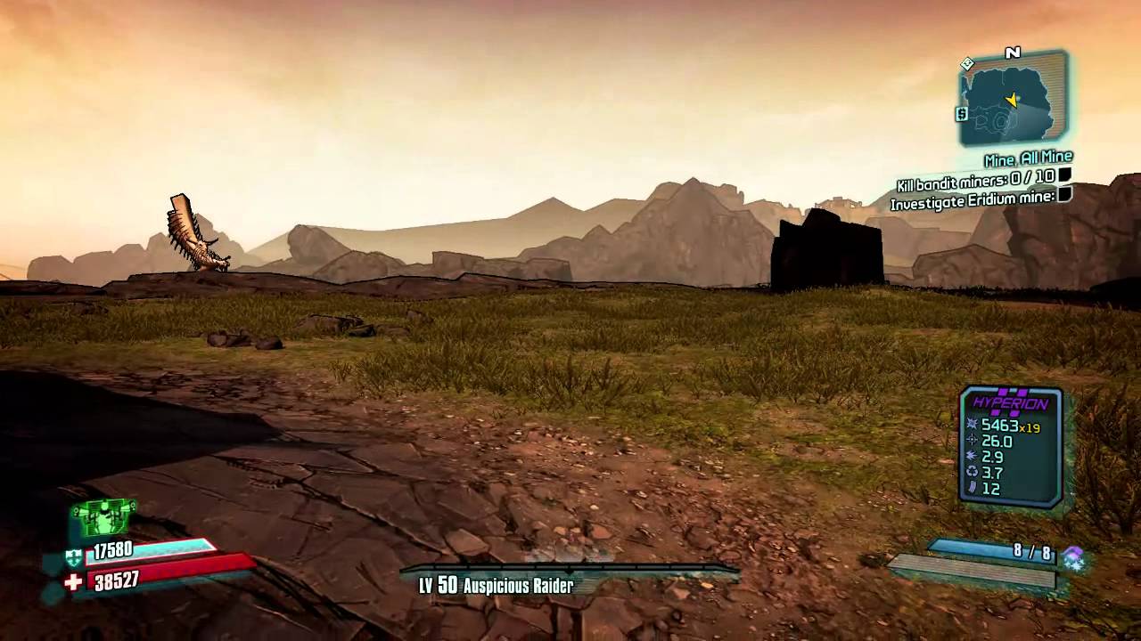 Borderlands 2 Terramorphous 9 seconds solo kill - YouTube