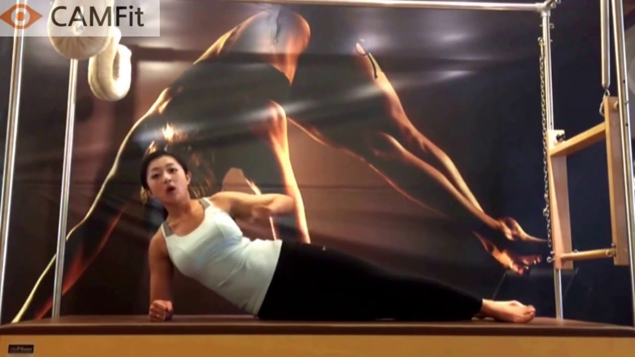 Fat loss Workout App CAMFit(머슬마니아 이란희 선수의 뱃살 빼는 다이어트 운동 어플- 3,4 사이드 플랭크 운동설명) - YouTube