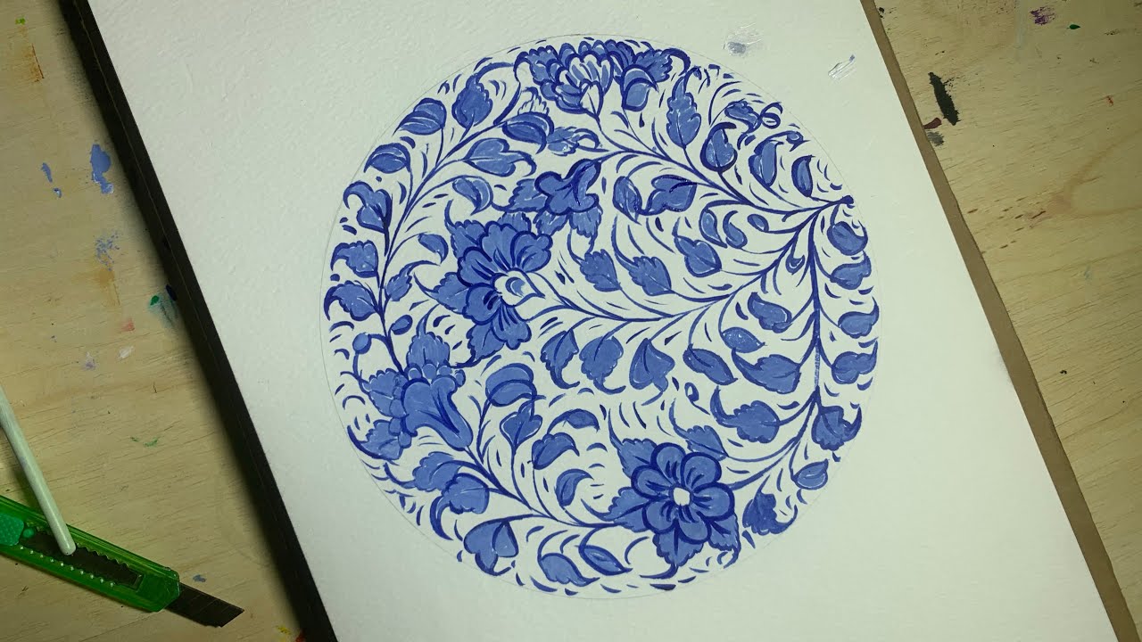 Amazing Multani Ceramic Art Handcrafted by ustad Tariq Mehmood From ...