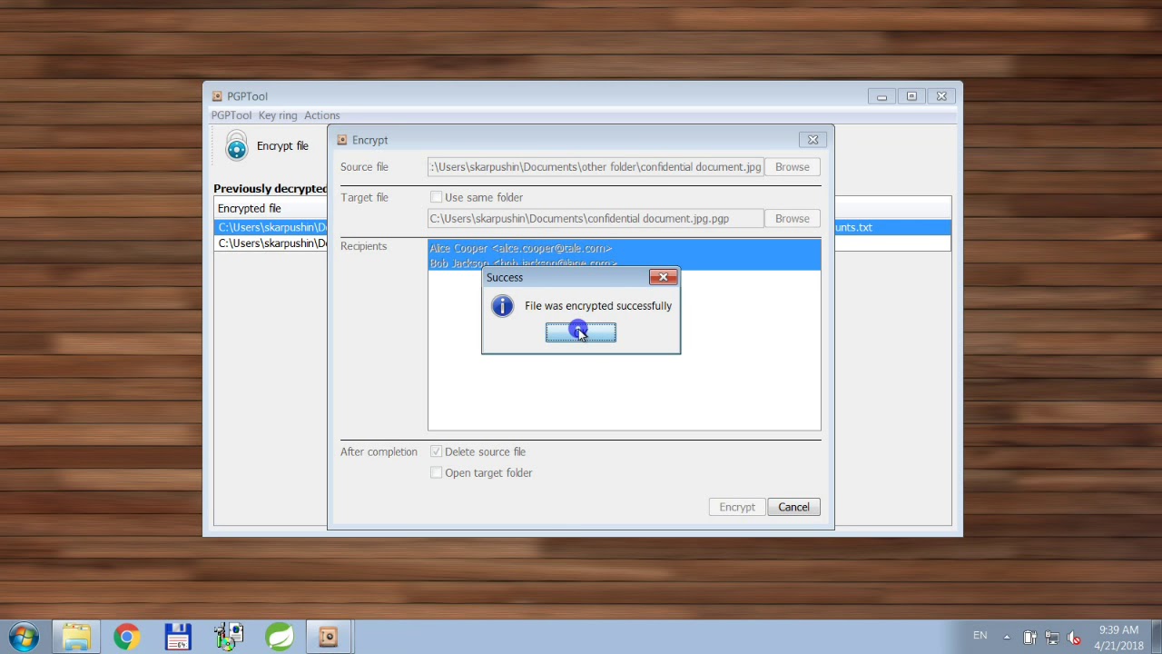Pgp Tool Encrypt Back Youtube