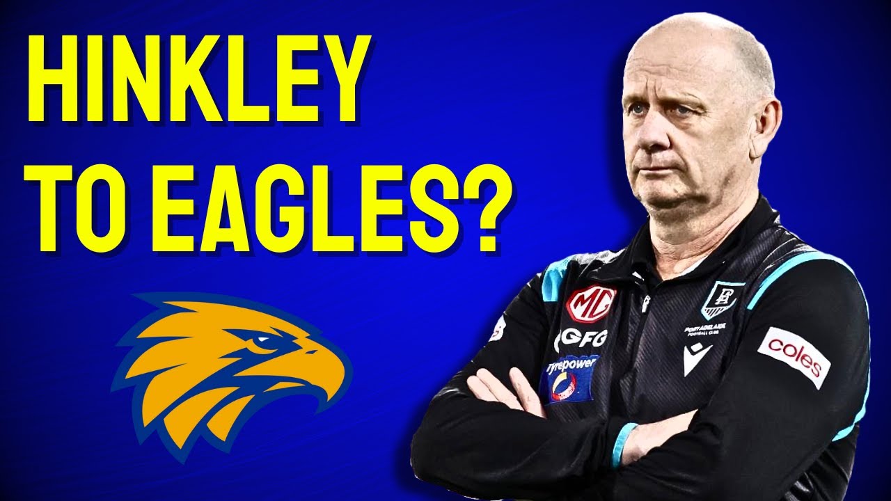 Cox out for the Eagles, Hinkley in? (AFL) - YouTube