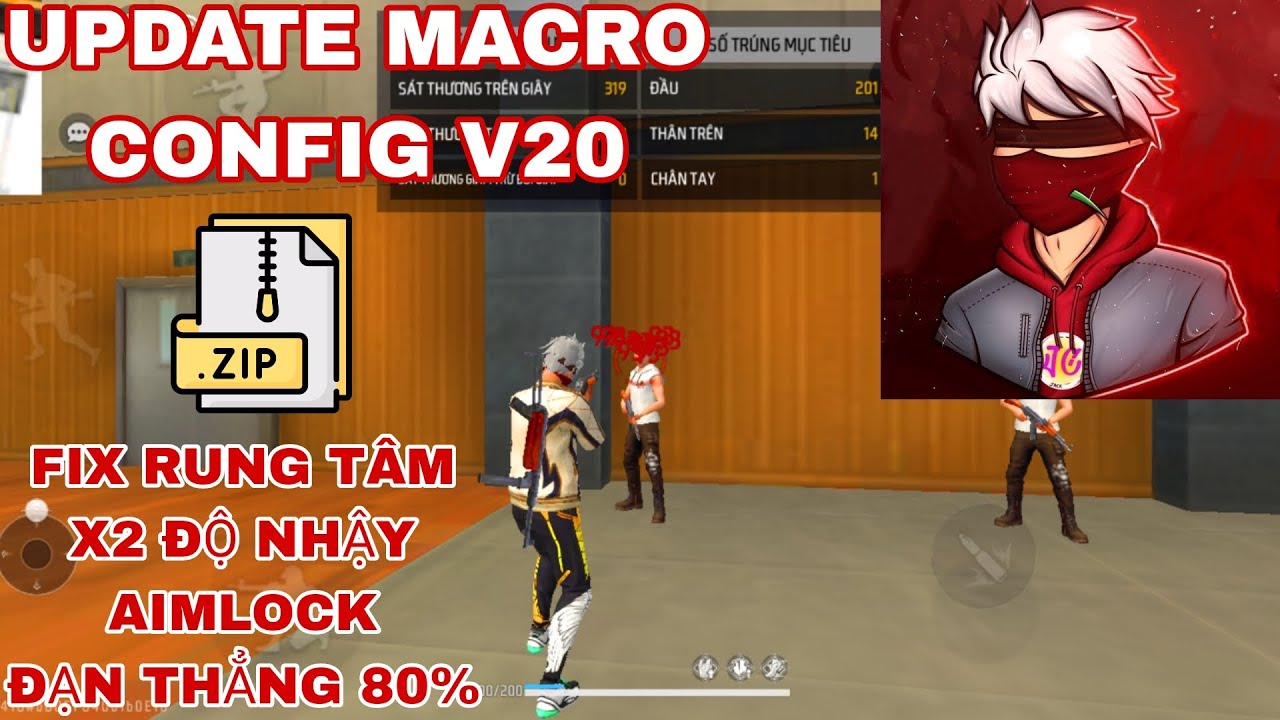 MACRO FF OB46 | UPDATE MACRO CONFIG V20, FIX RUNG TÂM, TĂNG NHẬY, BÁM ...