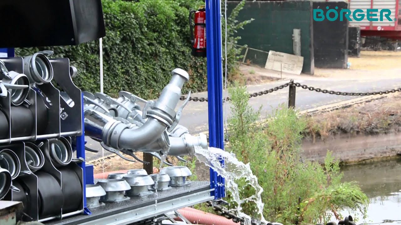 Mobile Rotary Lobe Pump made by Boerger - YouTube