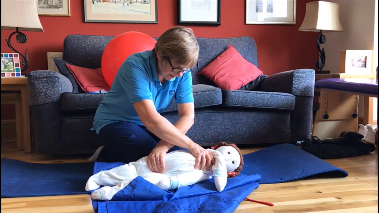 How to loosen tight stiff muscles, for the child with dystonia. - YouTube