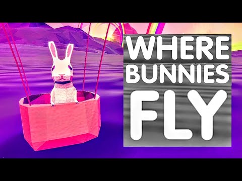 Tavşan sonsuza kadar uçabilir! 🌈🐰  - Where Bunnies Fly 🎮📱