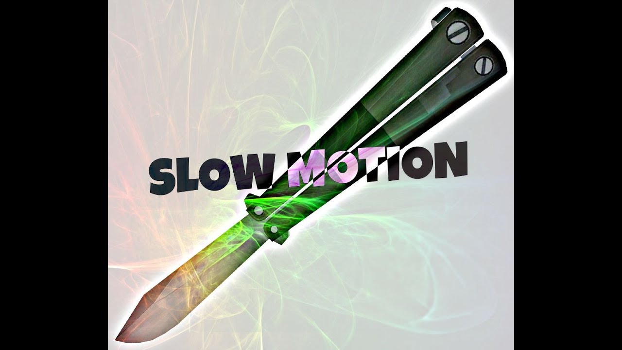 Slow Motion Spy Balisong / Butterfly Knife Trick 1080p - YouTube