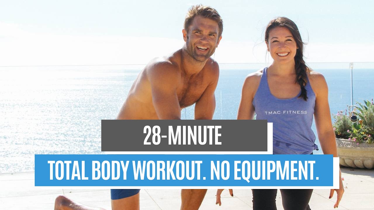 28-minute total body workout. No equipment. - YouTube