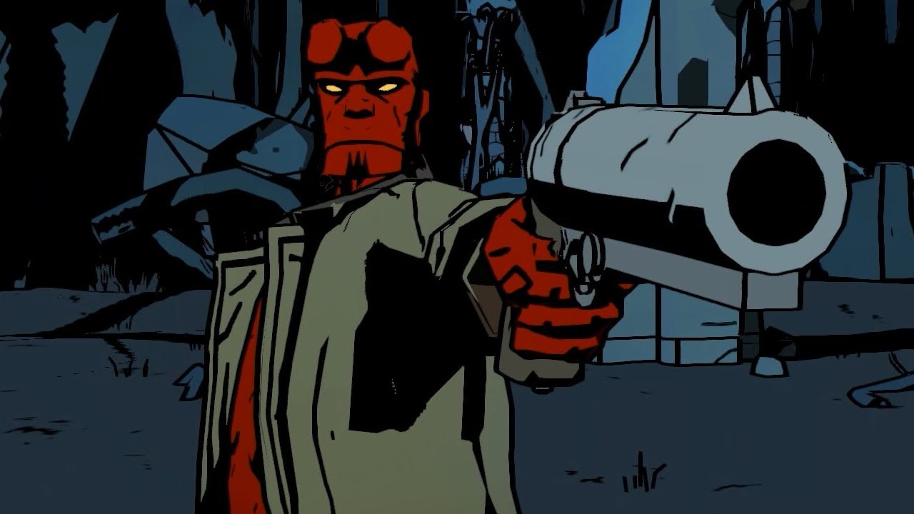 Hellboy Web of Wyrd - Final Boss Fight & Ending - YouTube