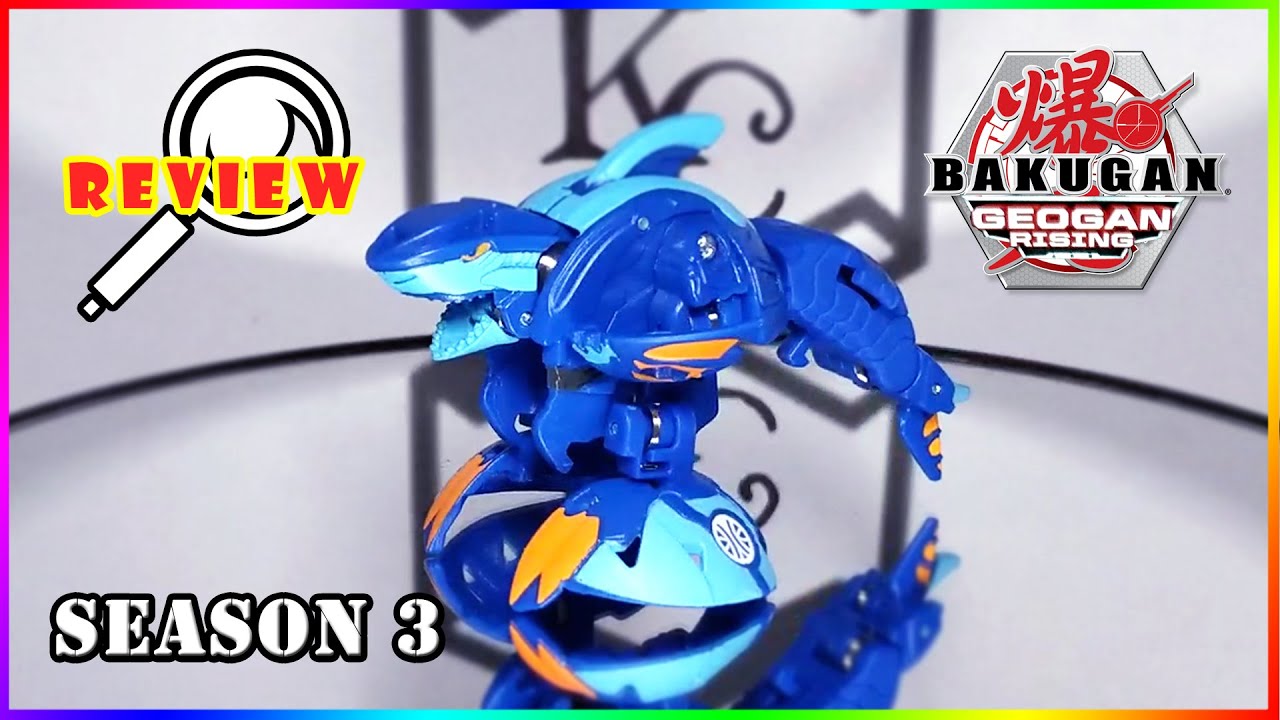 SHARKTAR ULTRA DESIGN REVIEW | SLOW-MOTION | Bakugan Geogan Rising | 爆丸 ...