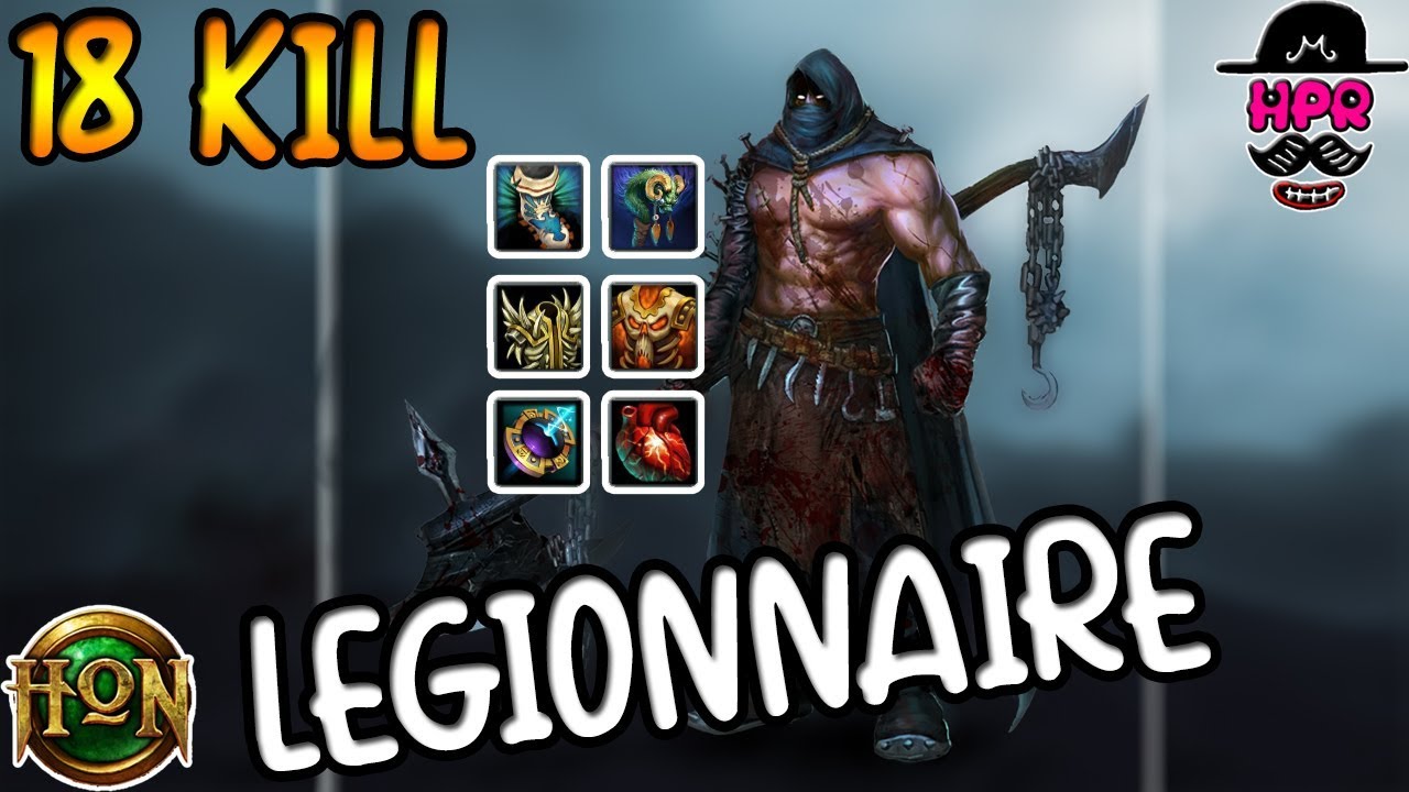 HON | HPR GAMER Replay [ Legionnaire ] [9Rew]login336_Rank_Gold III ...