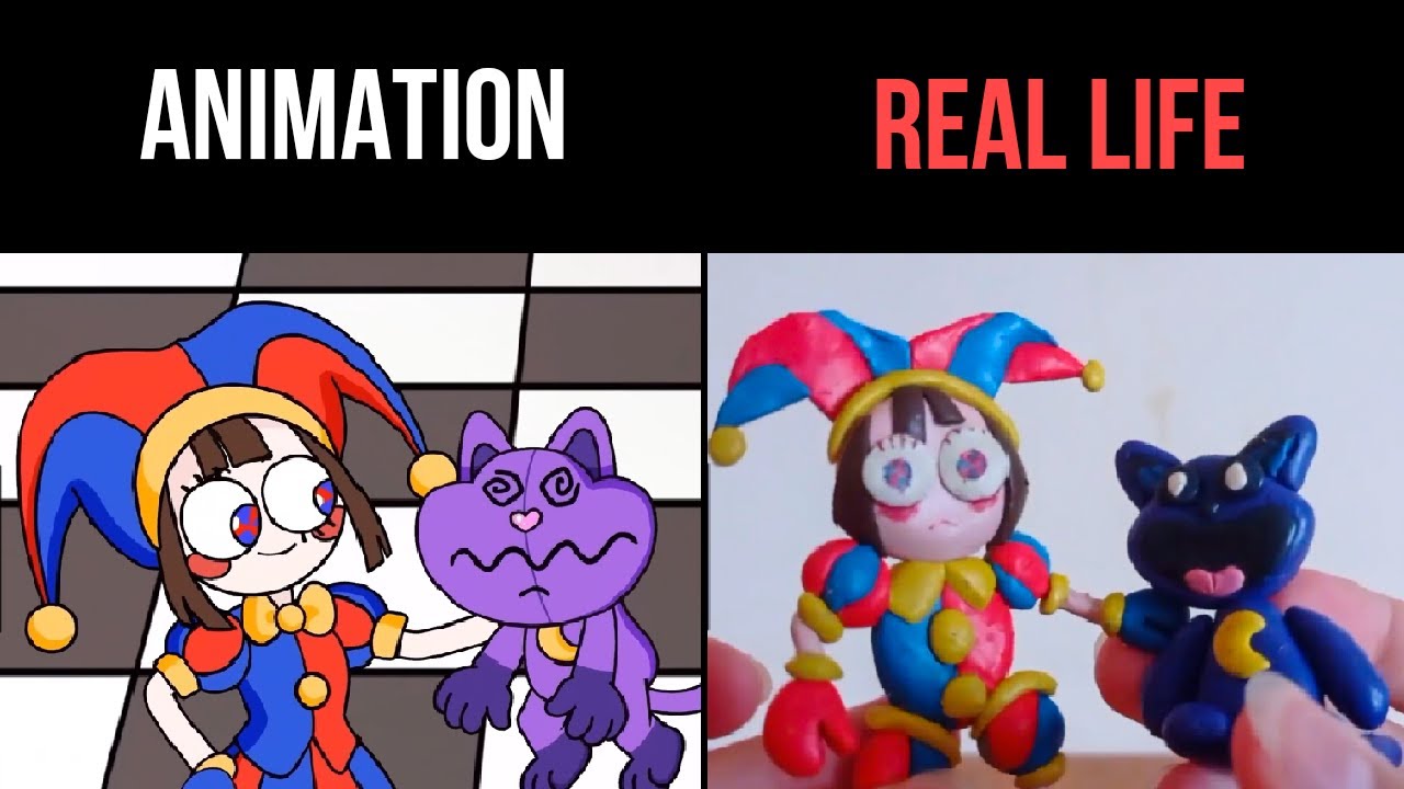 ANIMATION vs REAL LIFE | Amazing Digital Circus | PT 4 - YouTube