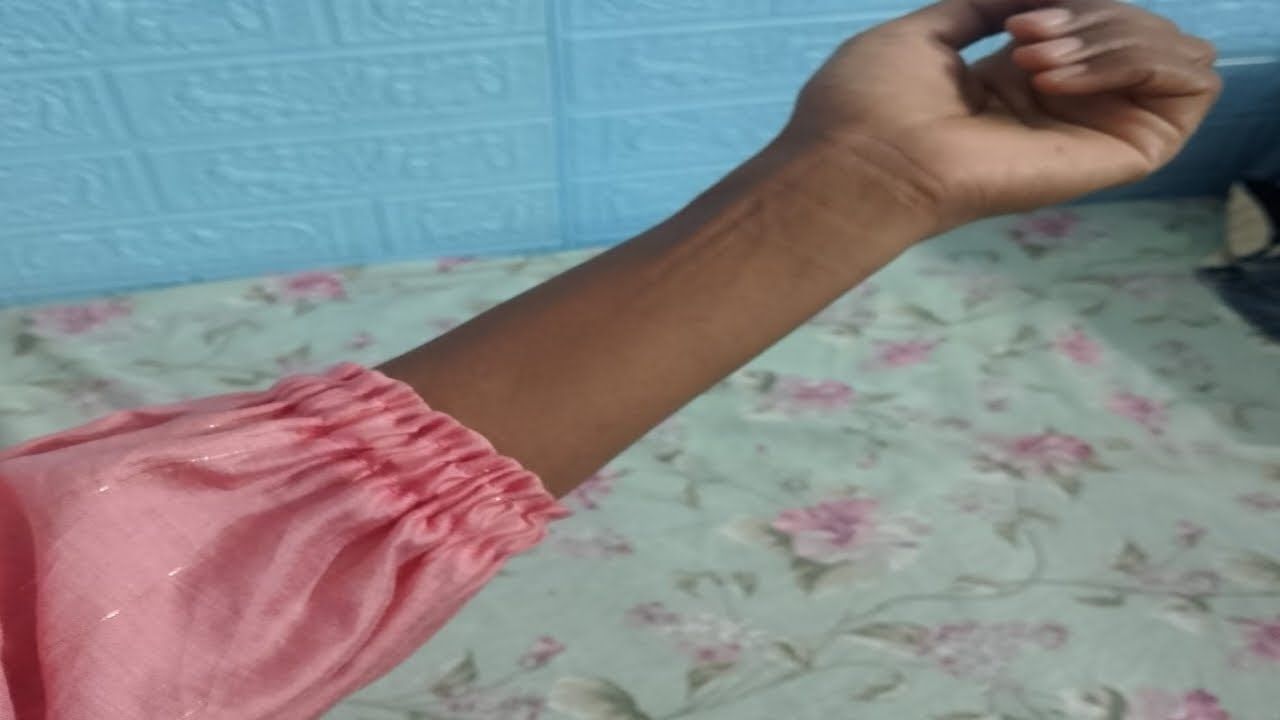 Sewing Tips And Tricks | Beautiful Sleeve Sewing Tutorial | elastic ...