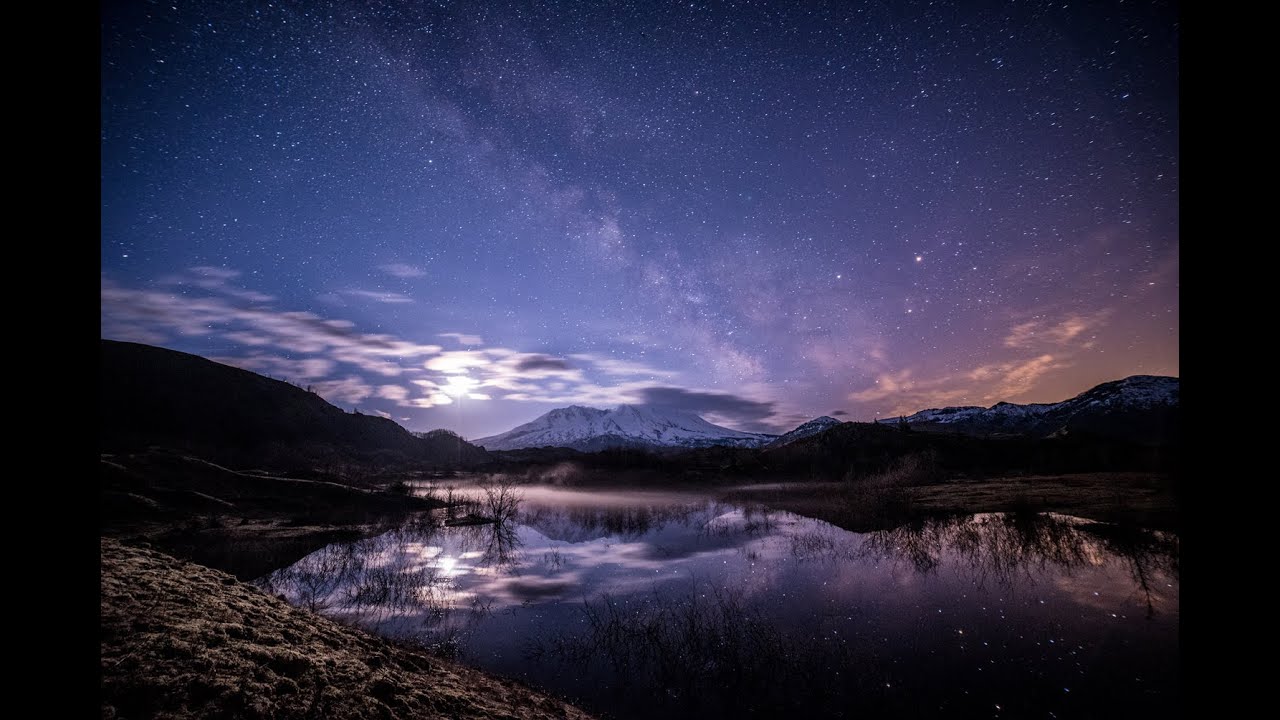 The sounds of a night lake For sleep and rest Ambient . Sounds for deep ...