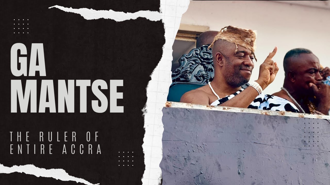GA MANTSE BIGGEST FESTIVAL IN ACCRA GHANA - YouTube