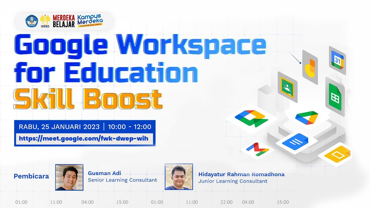 🔴 [ LIVE ] Google Workspace for Education Skill Boost bersama Refo ...