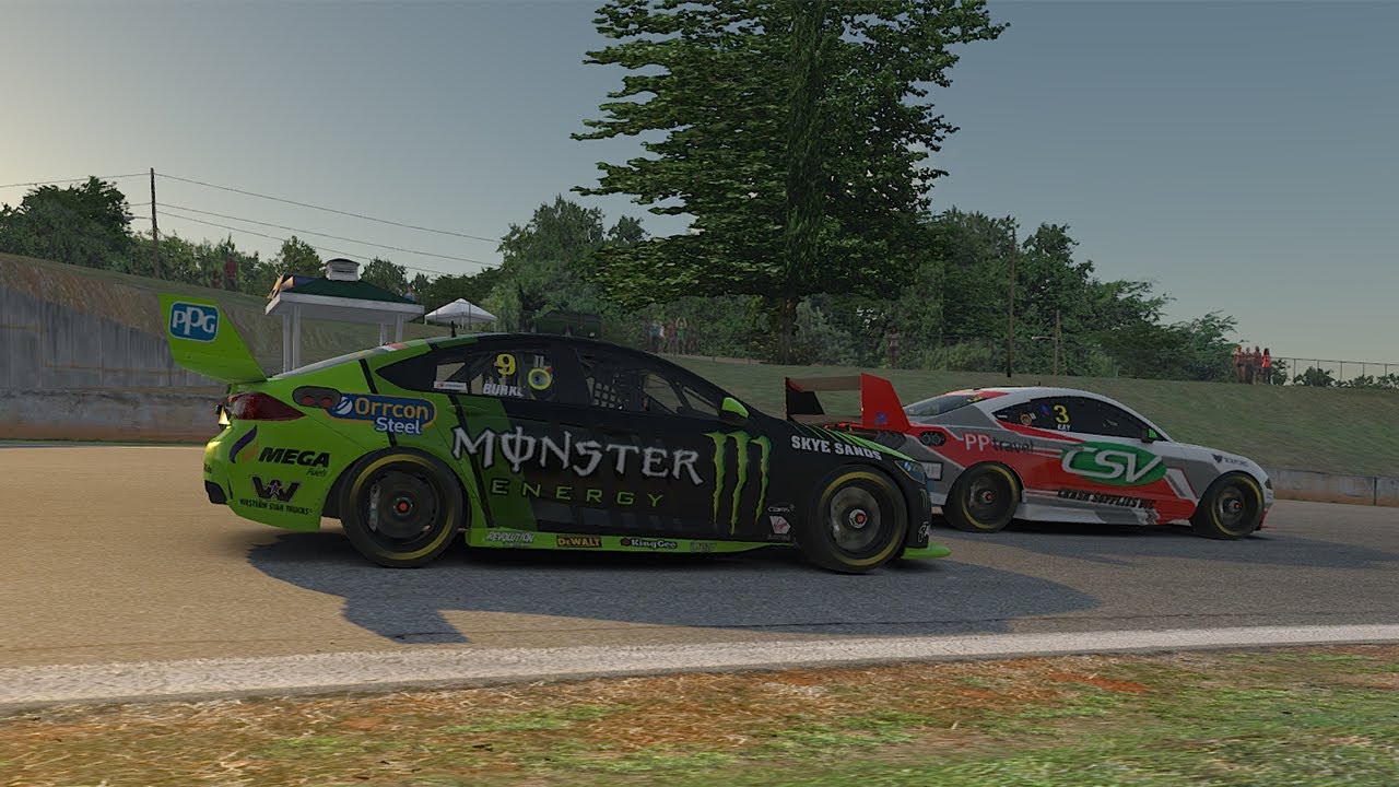 iRacing-V8 Supercars @ Road Atlanta - YouTube
