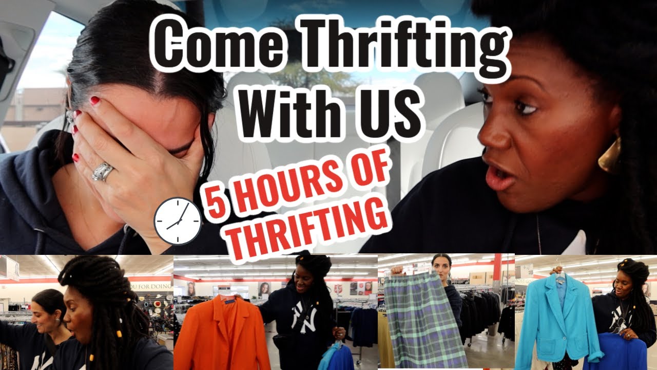 Over 5 Hours of Thrifting inside Salvation Army in Las Vegas |# ...
