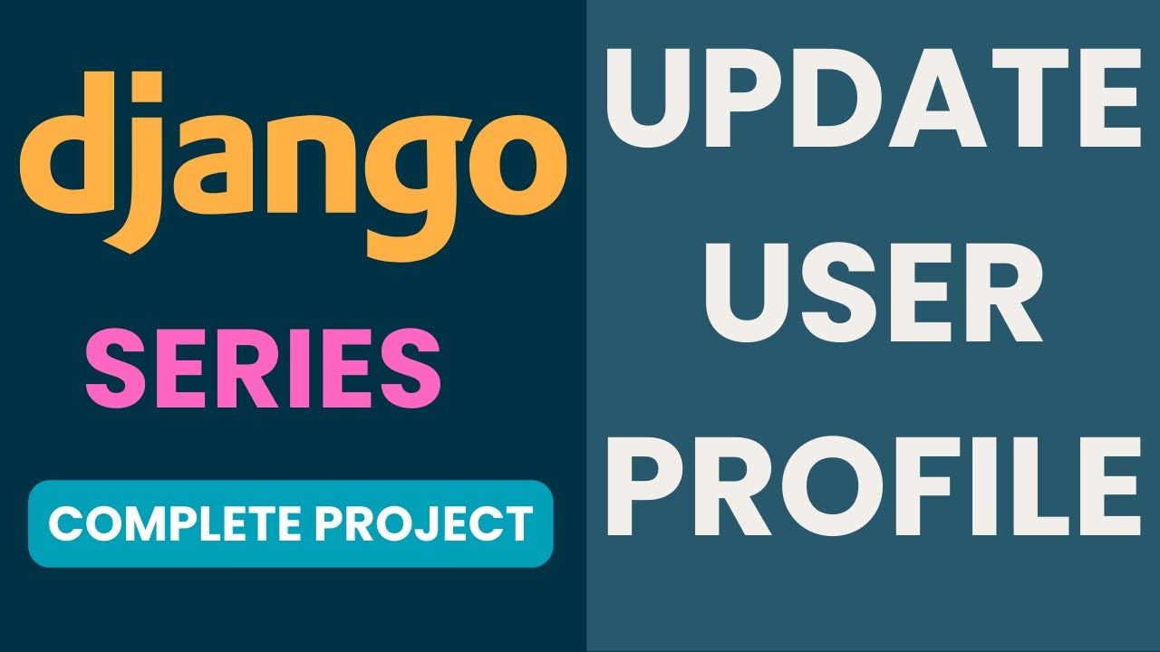 Python Django Tutorials: Full-Featured Web APP EP5 - User Management and Media. - YouTube