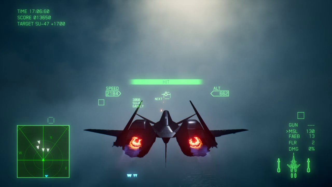 Ace Combat 7 - [ADF 01 Falken] Cape Rainy Assault Speed Run (72 seconds ...