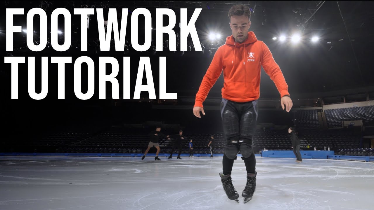 Freestyle Ice Skating Tutorial | Footwork Sequence - YouTube