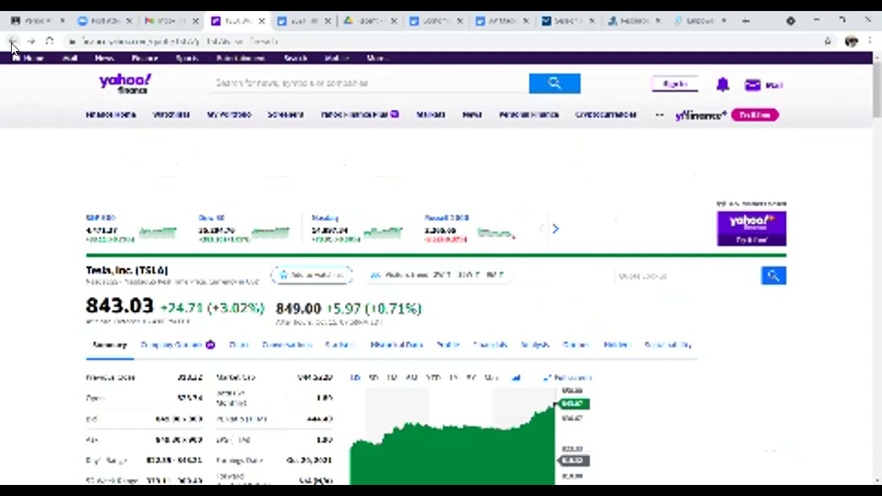 How To Find Old Stock Prices - YouTube