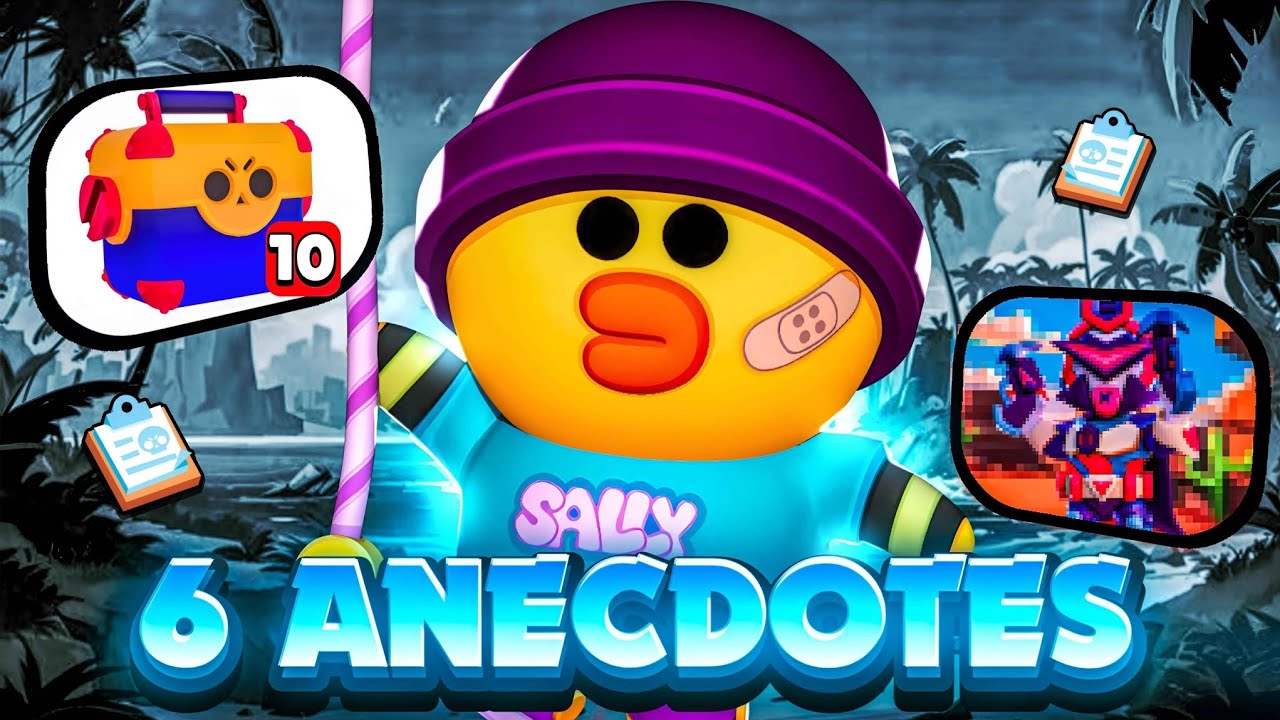6 ANECDOTES qui me sont arrivées sur BRAWL STARS🎮 - YouTube