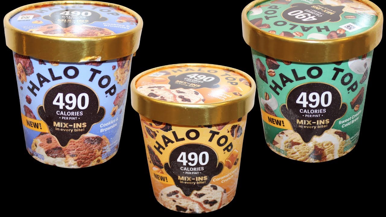 NEW 490-Calorie Halo Top: Cookies & Brownies, Caramel Cookie Crunch ...