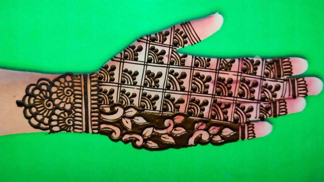 simple and easy mehandi designs and quickly mehandi designs 😊 - YouTube