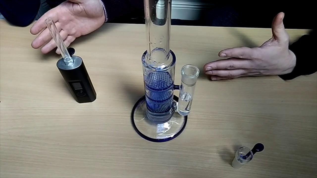 Combining A Vaporizer With A Bong - YouTube