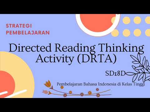 PENERAPAN STRATEGI MEMBACA DRTA (DIRECTED READING THINGKING ACTIVITY ...