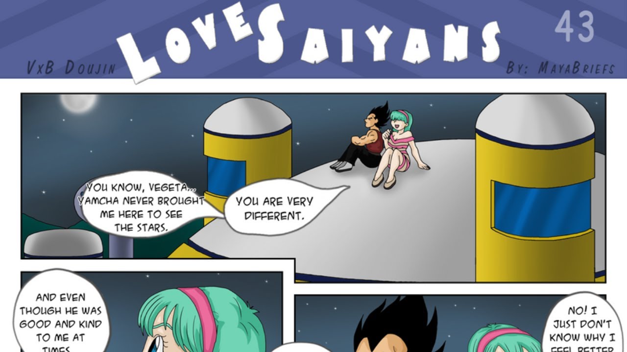 Star Gazing Love Saiyans 43 Doujin Vxb [dbz Comic Dub] Youtube