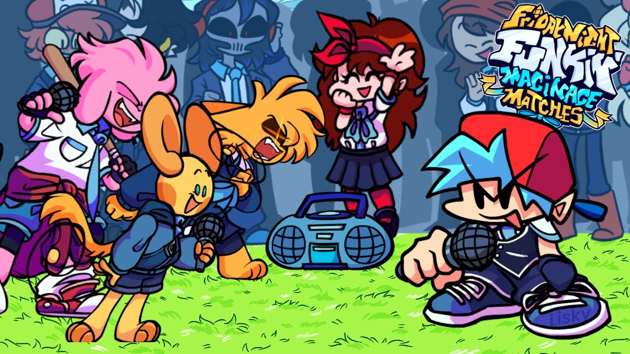 Maginage Matches Friday Night Funkin' - FNF Mods - YouTube
