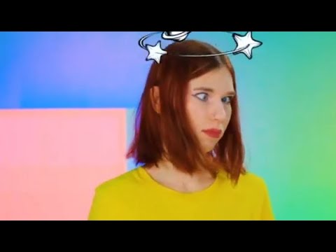 Girl gets dizzy and seeing stars - YouTube