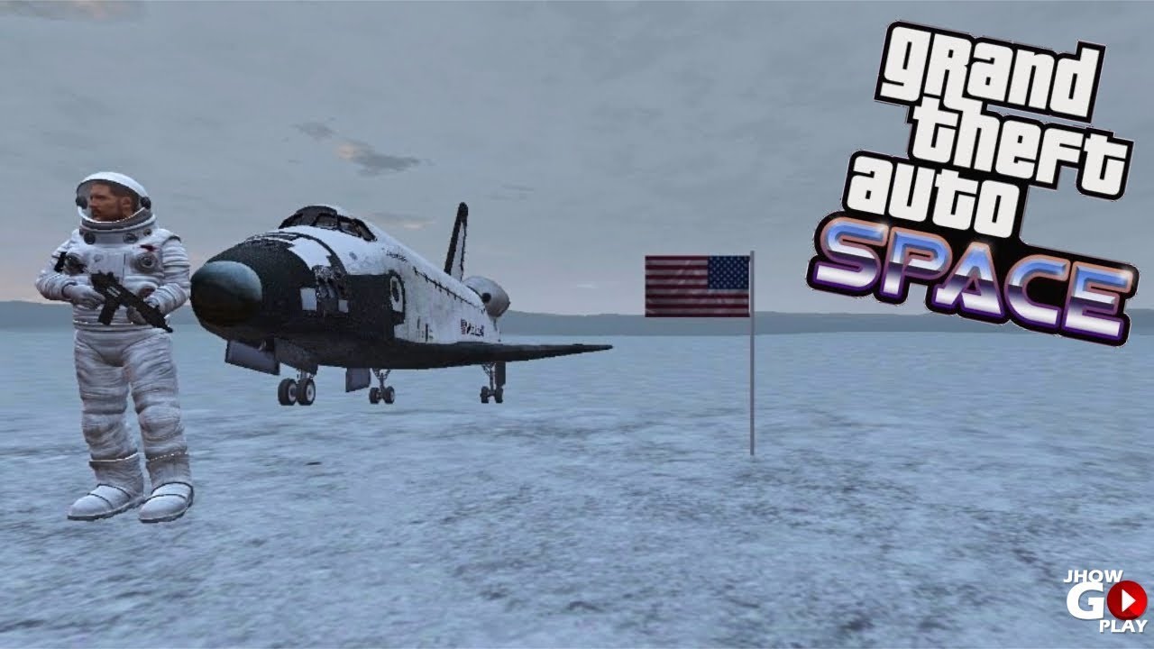 GTA V SPACE: Entrei para NASA e fui pra Lua!!! #1 - YouTube