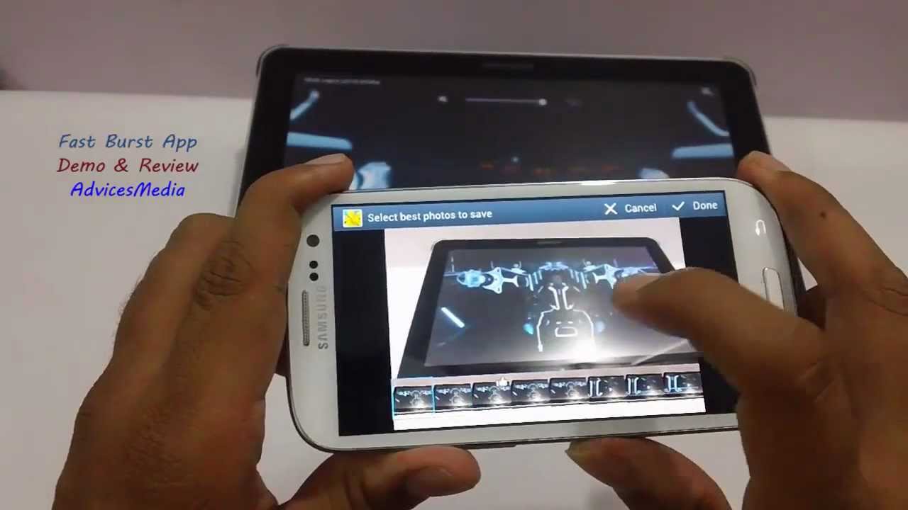 Fast Burst Android App Demo - Capture 30 Photos Per Second with Camera ...