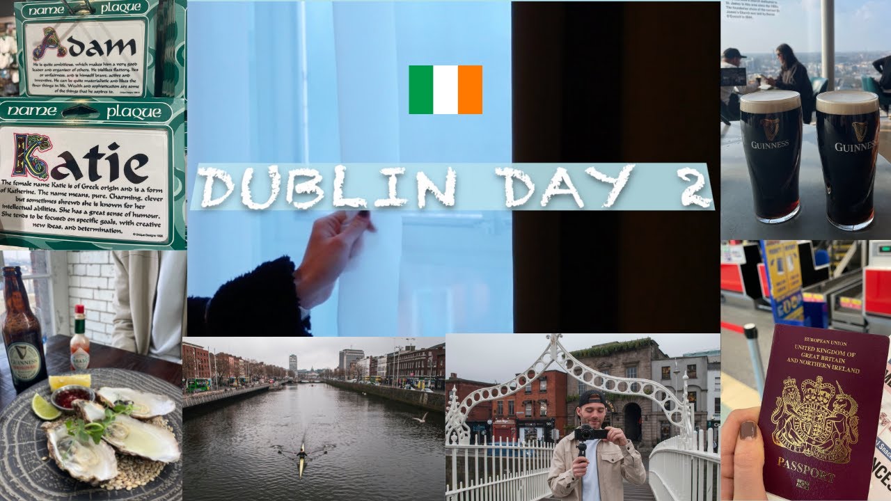 DUBLIN VLOG - Part 2 | Guinness Storehouse, Trinity college, Dublin castle & oysters! - YouTube