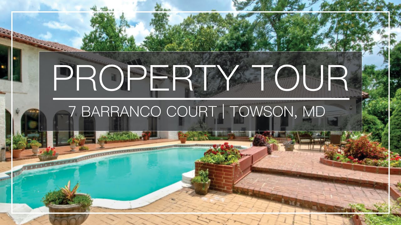 7 Barranco Court Towson, MD - YouTube