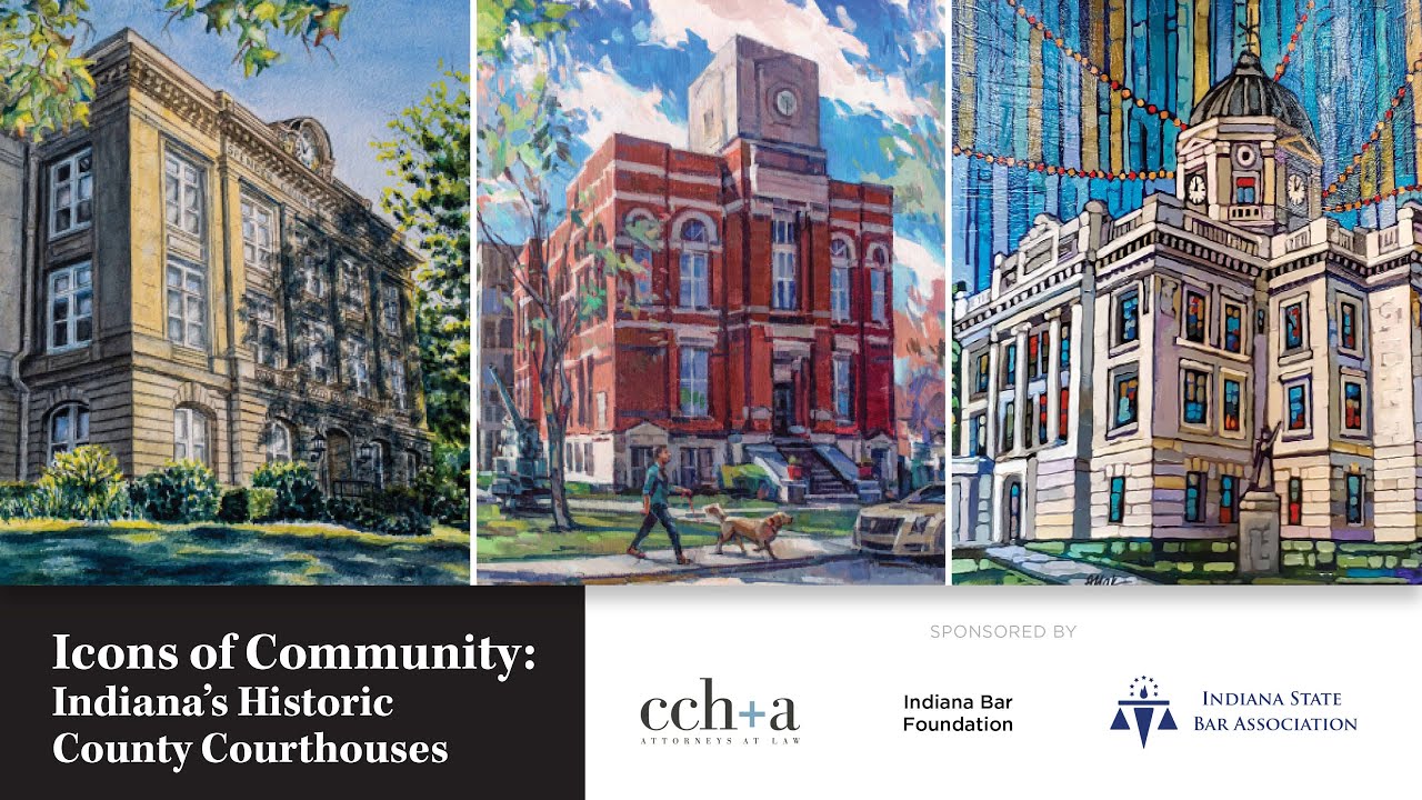 Icons of Community: Indiana's Historic County Courthouses - YouTube