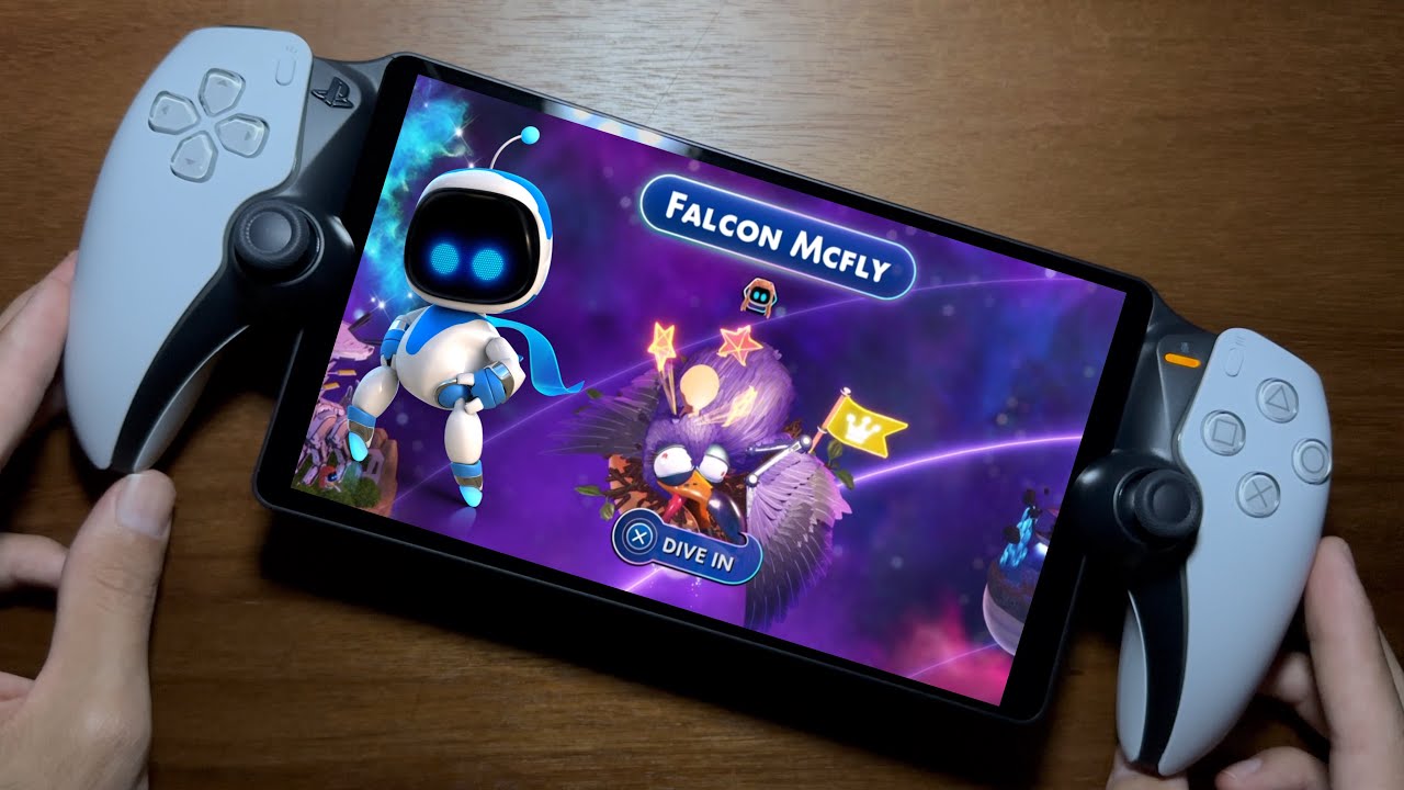 Astro Bot: Falcon McFly (Remote Player) PlayStation Portal Gameplay - YouTube