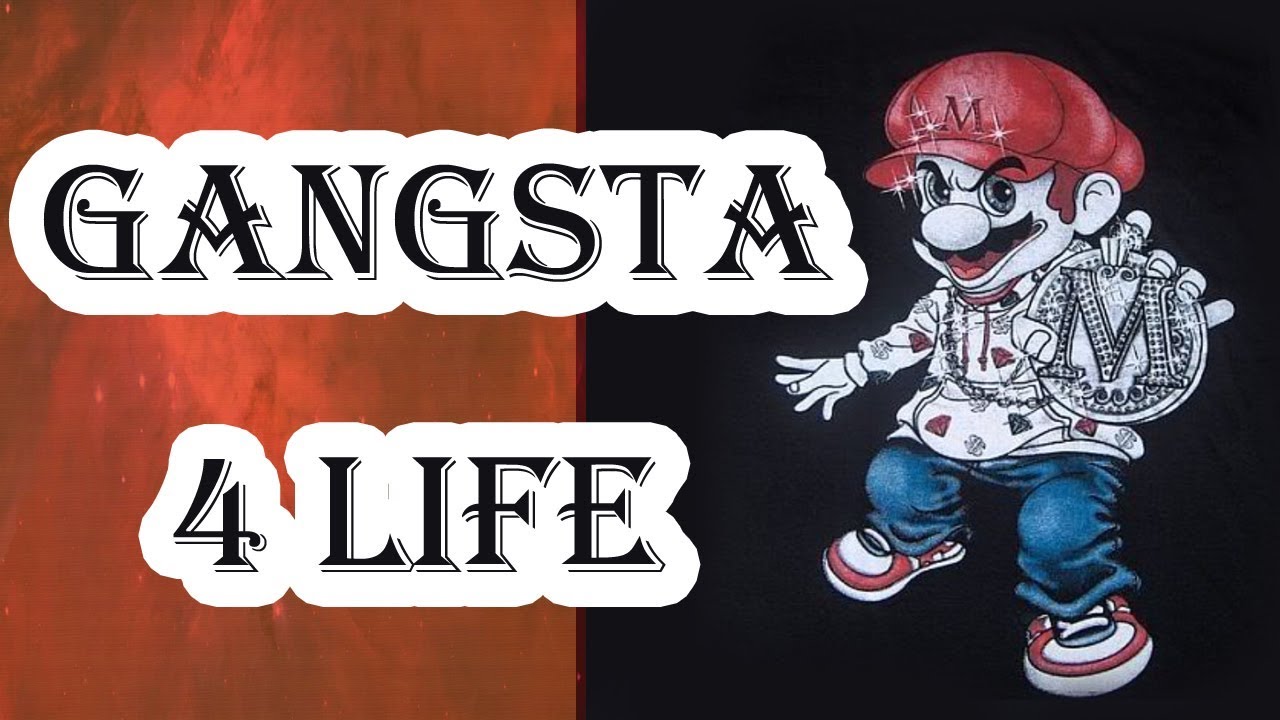 Gangster Mario Wallpaper